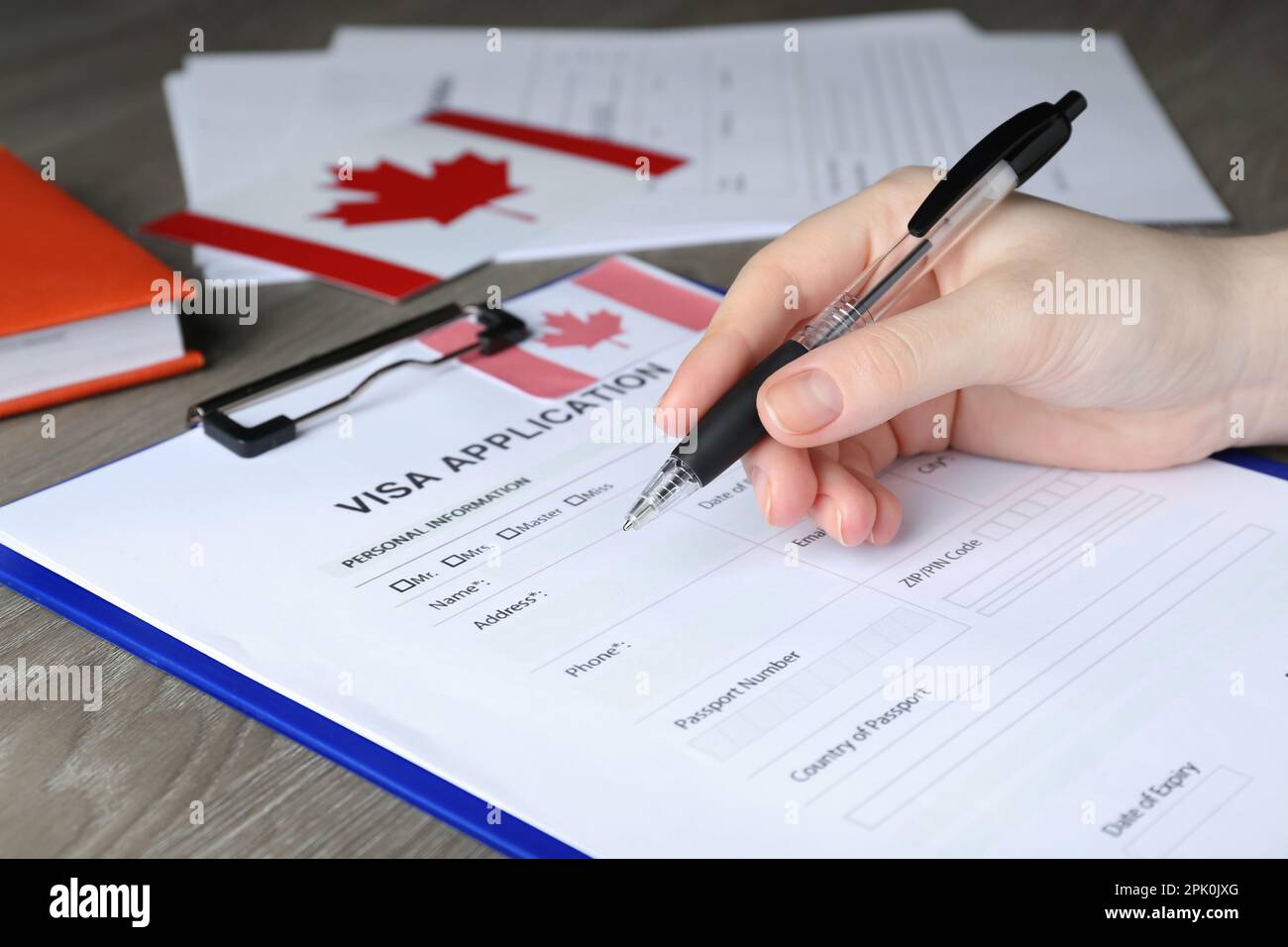Application form canada hi-res stock photography and images - Alamy