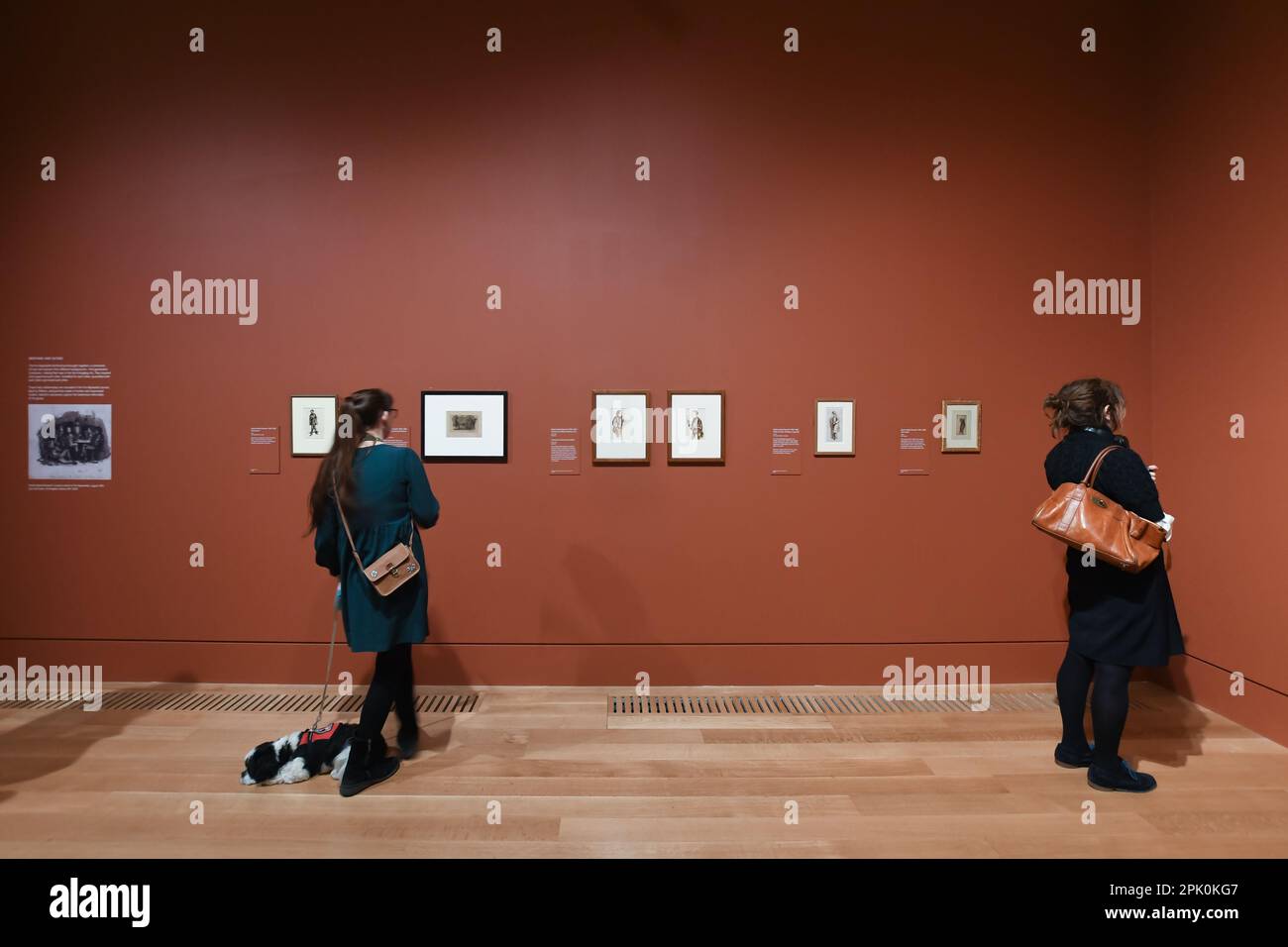 London, UK, 5th Apr 2023, The Rossettis at Tate Britain, charting the ...