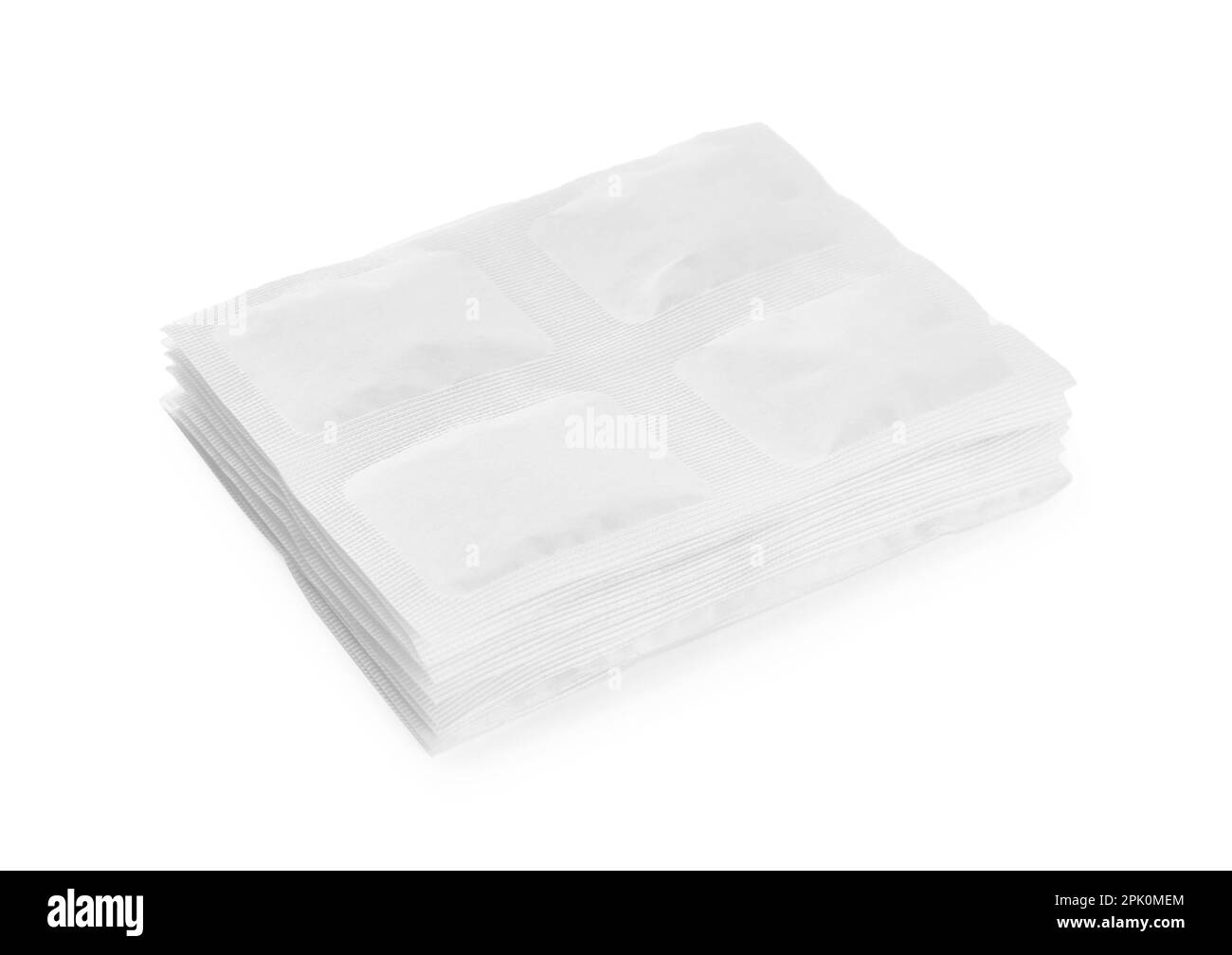 Stack of mustard plasters on white background Stock Photo - Alamy