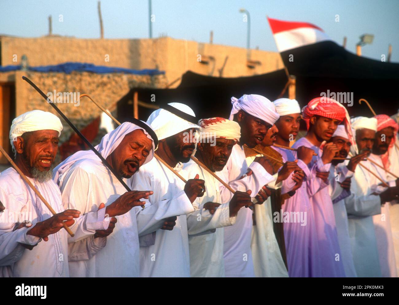 Traditional feudal dance in Abu Dhabi to mark the 30th anniversary of ...