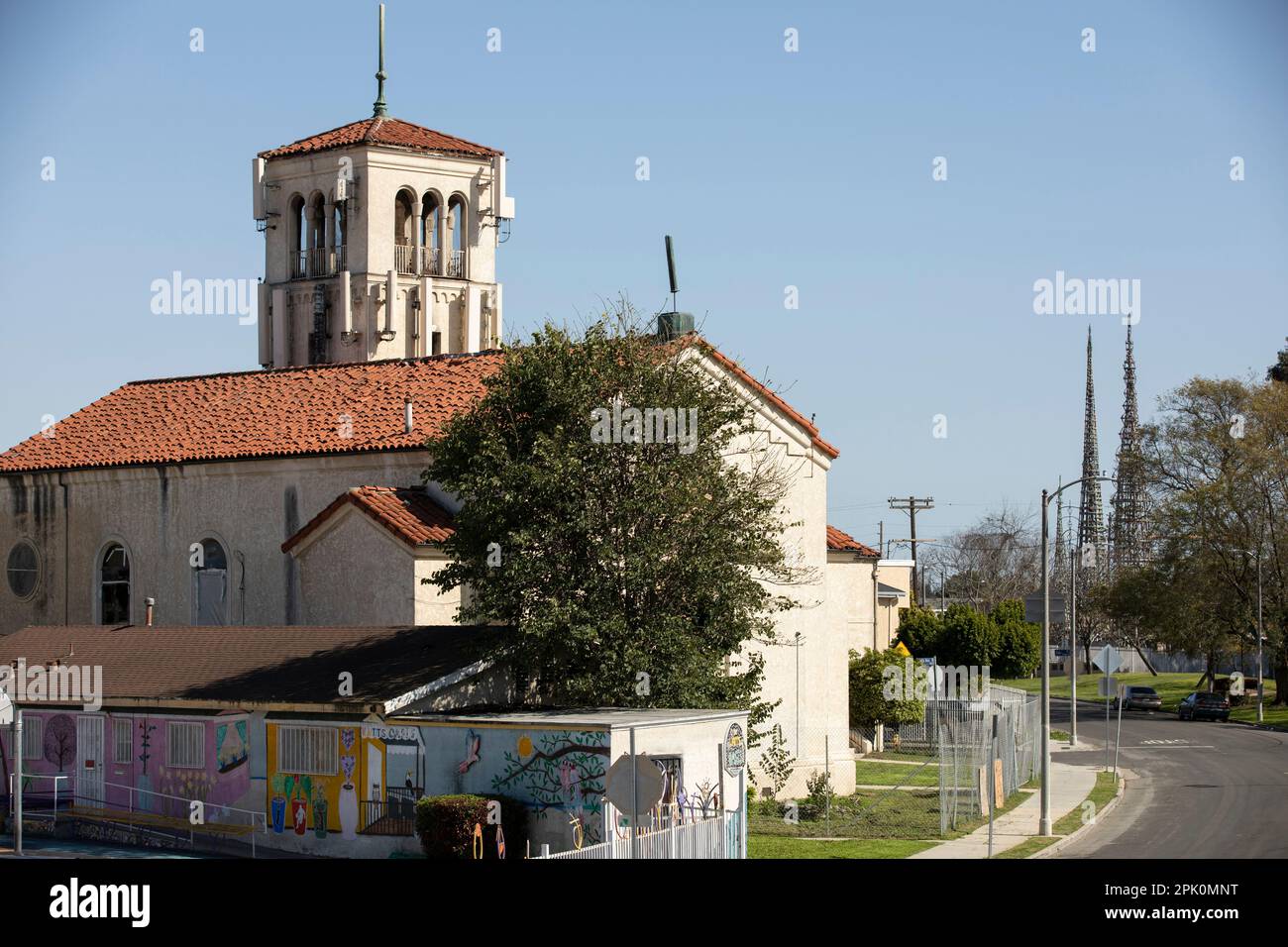 Watts neighborhood, california hi-res stock photography and images - Alamy