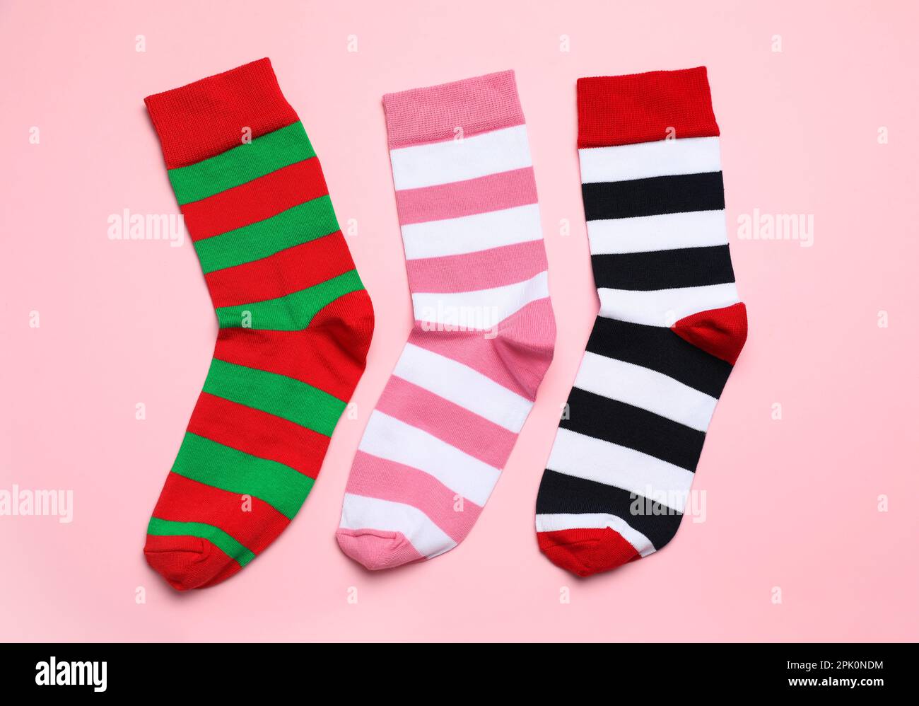 Light pink socks hi-res stock photography and images - Alamy