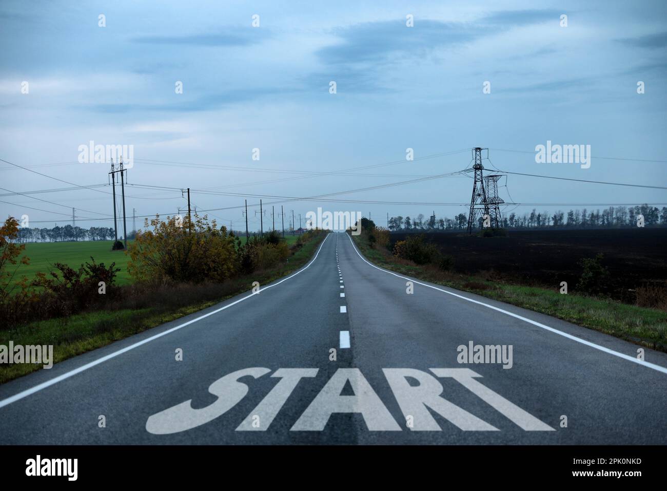 Highway options hi-res stock photography and images - Alamy