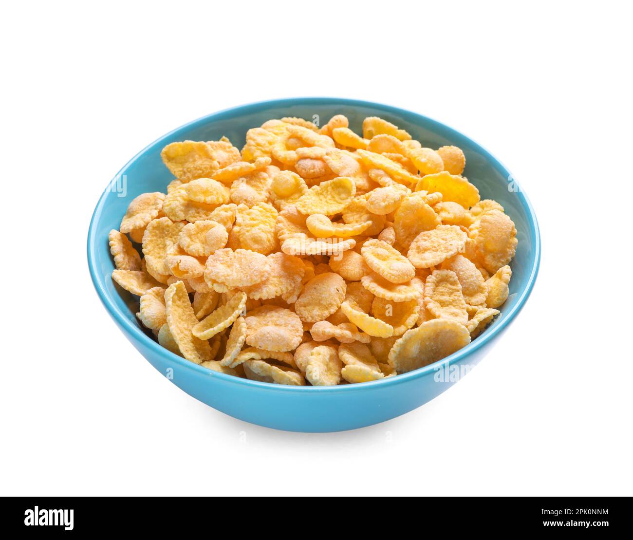 Blue bowl cornflakes Cut Out Stock Images & Pictures - Alamy