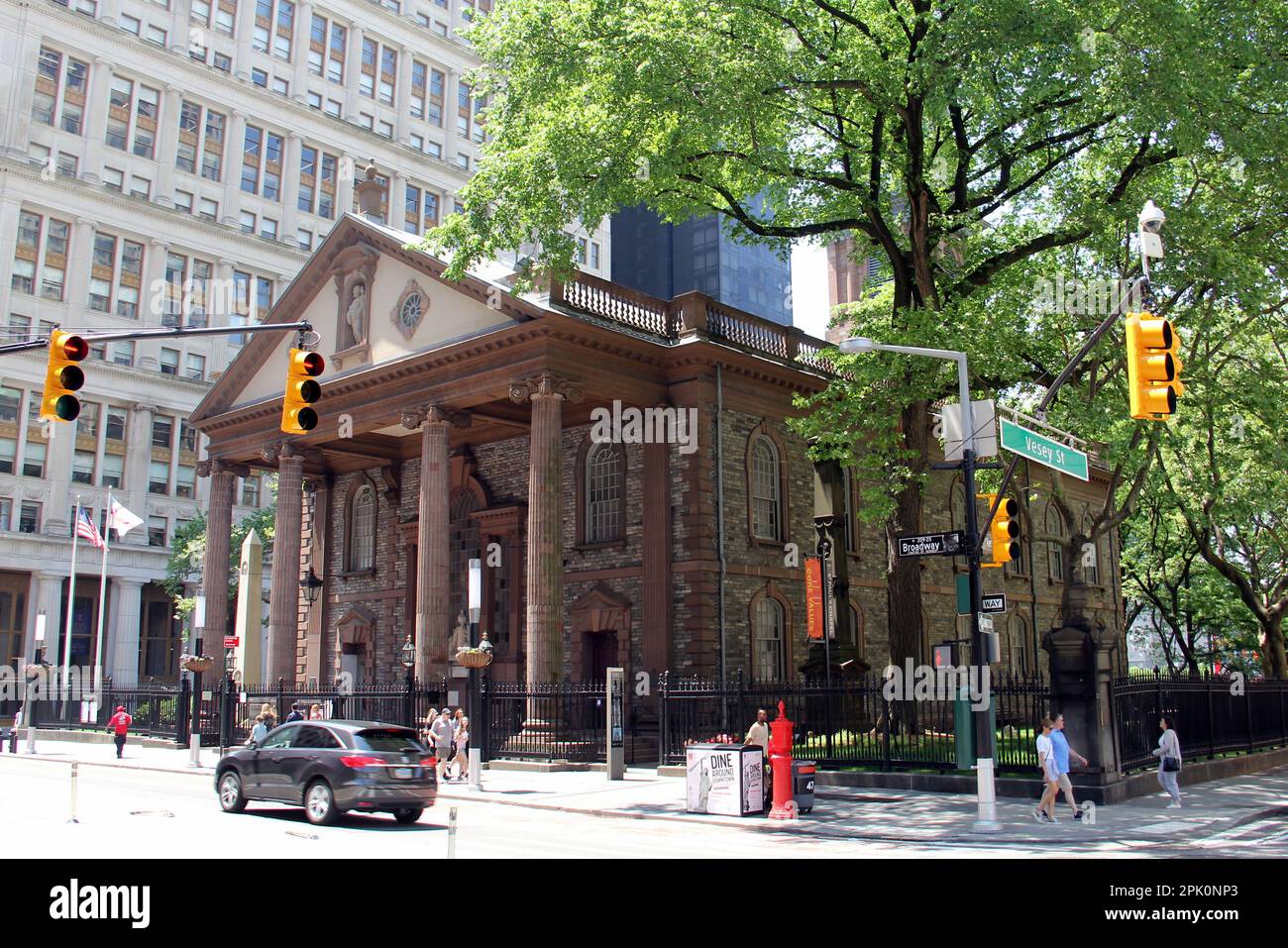 St. Paul's Chapel in Lower Manhattan, an episcopal parish, located at ...