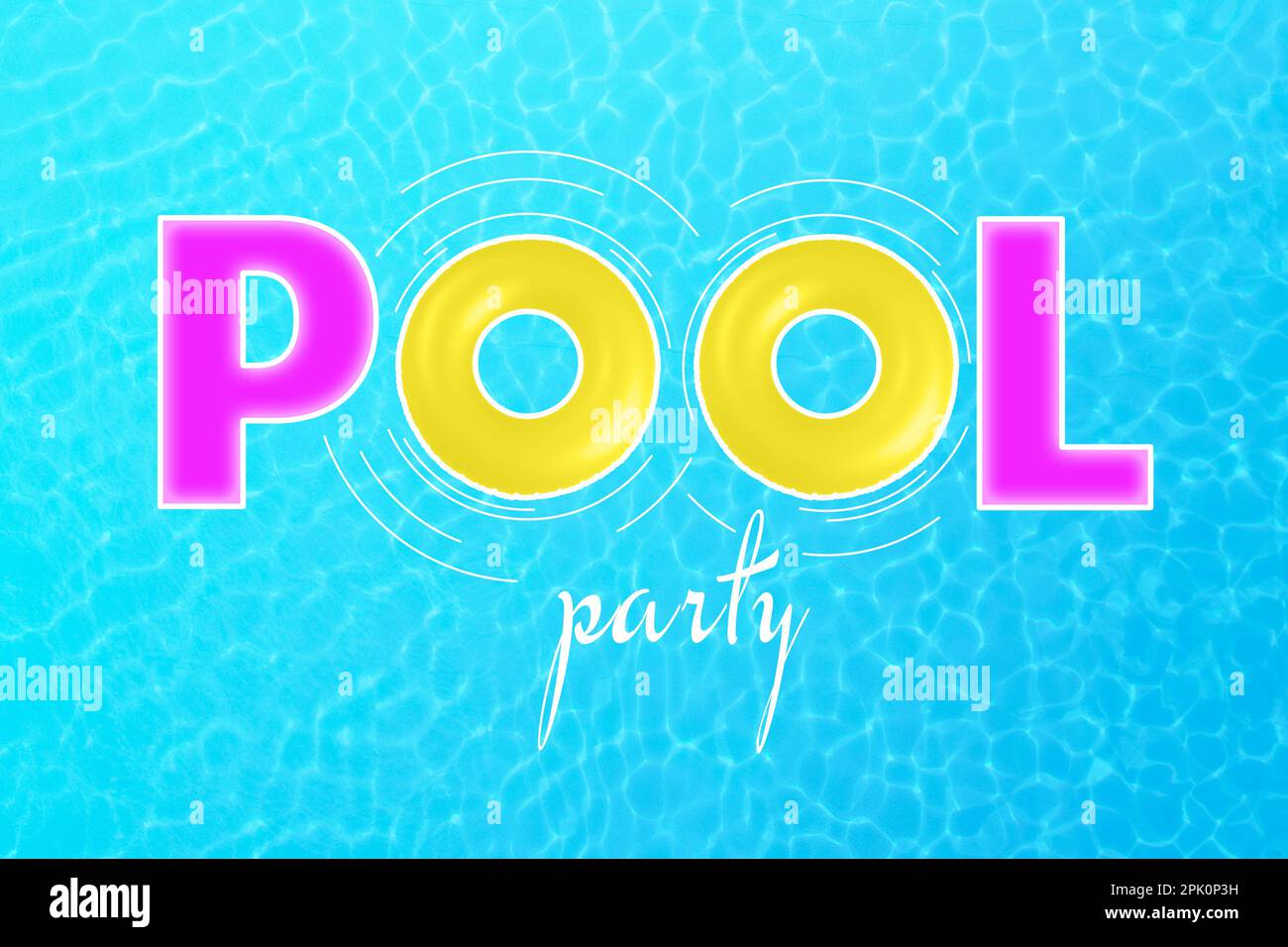 Pool party design abstract background hi-res stock photography and ...