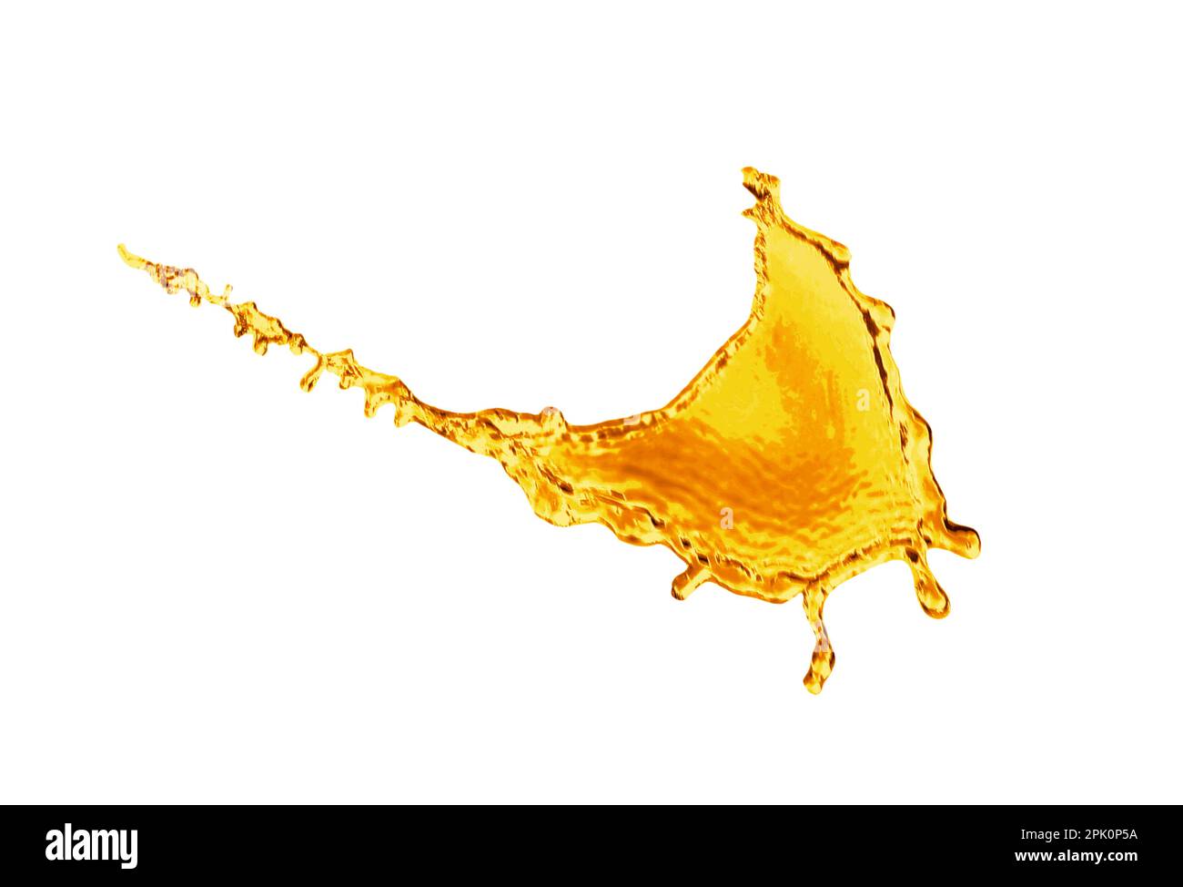 Natural organic cooking oil splashing on white background Stock Photo ...
