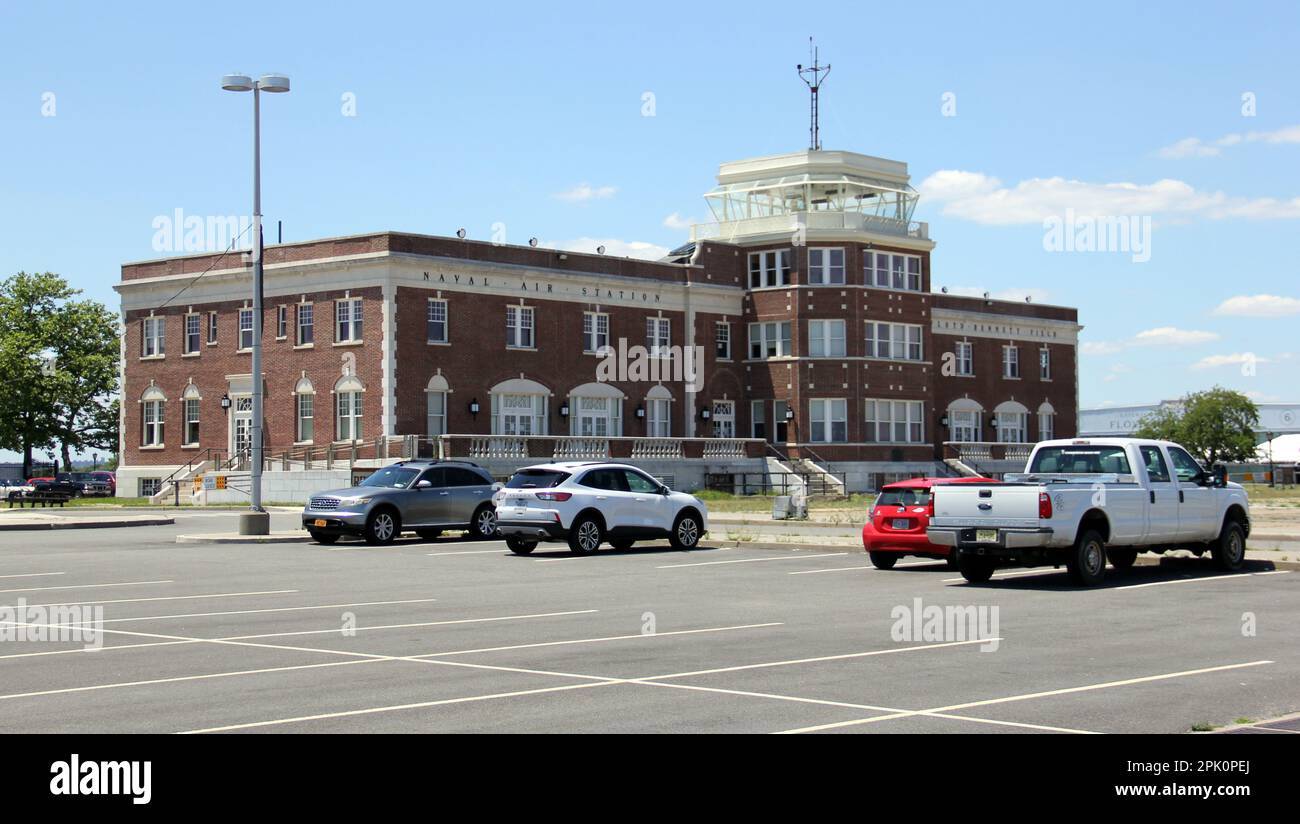 Floyd Bennett Field, Art Deco building of former main terminal and ...