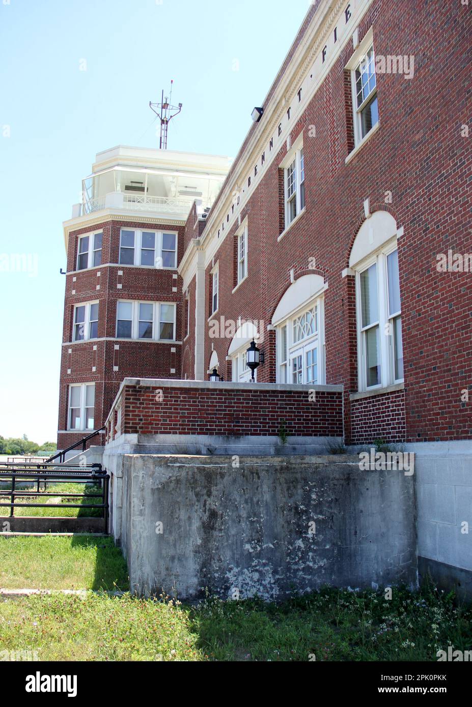Floyd Bennett Field, Art Deco building of former main terminal and ...