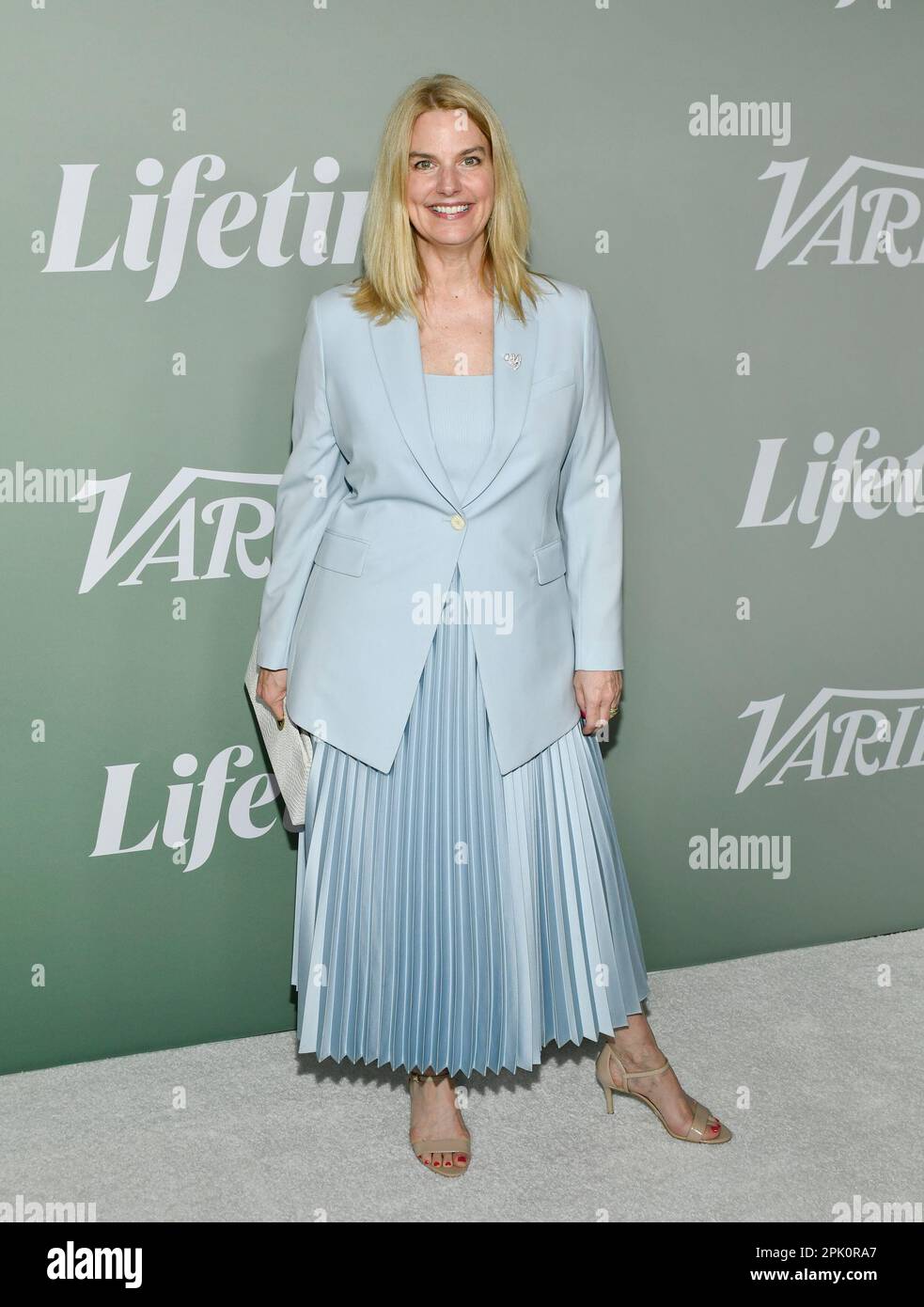 GLAAD CEO Sarah Kate Ellis attends Variety's 2023 Power of Women New ...
