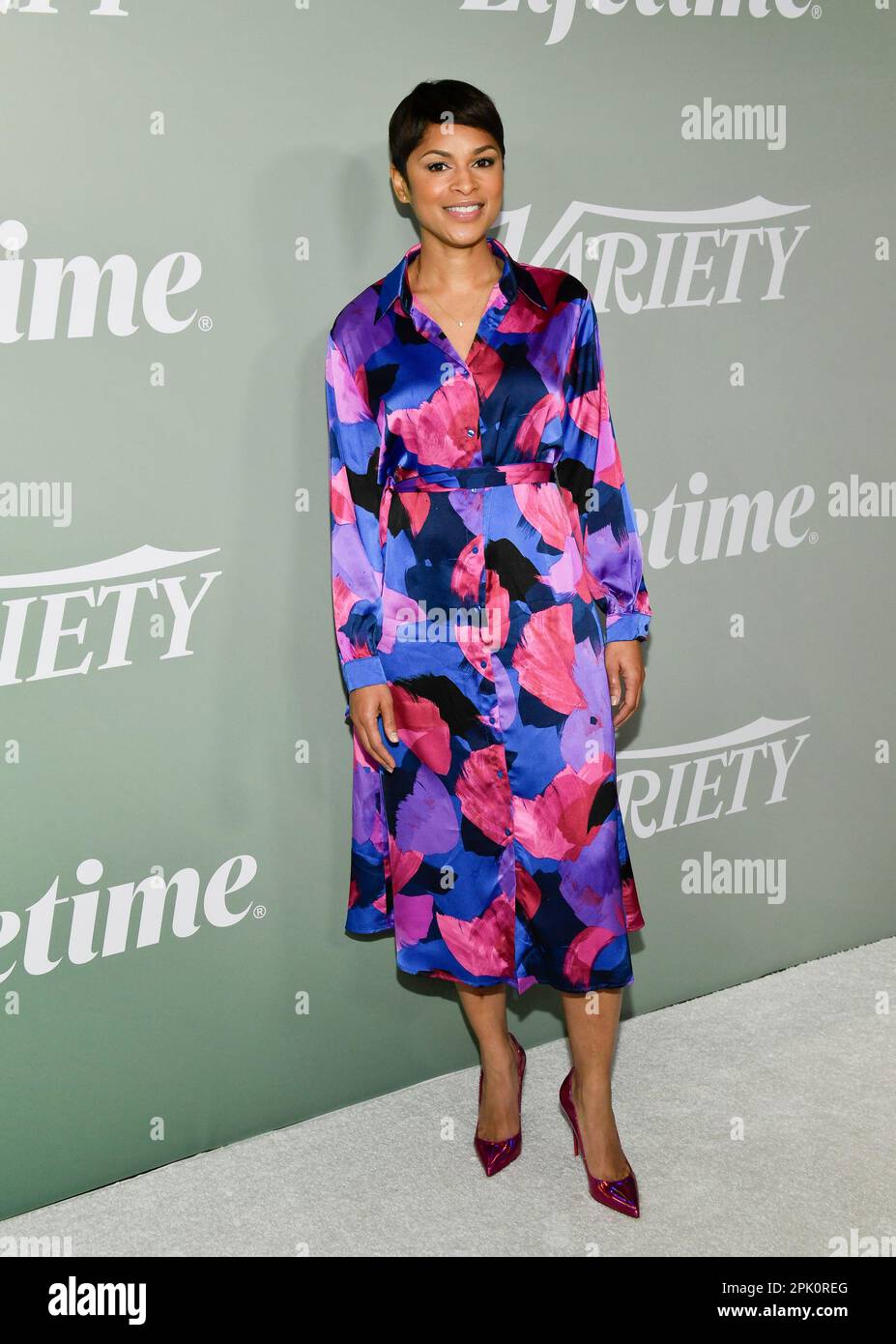 Jericka Duncan attends Variety's 2023 Power of Women New York event ...