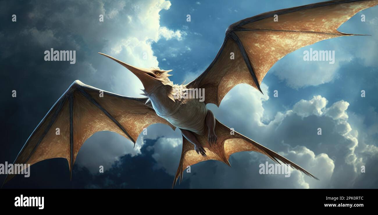 Fossil dinosaur wings hi-res stock photography and images - Alamy