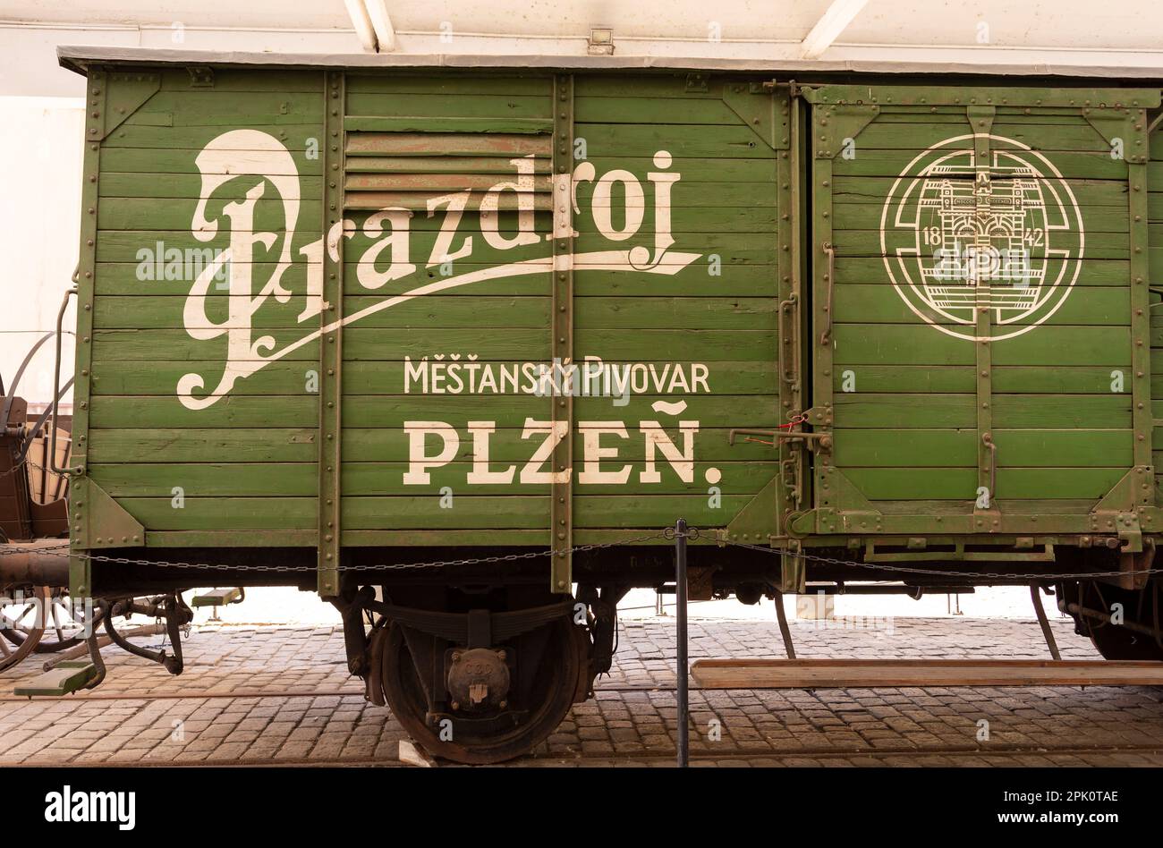 PILSEN, CZECH REPUBLIC, EUROPE - Pilsner Urquell Brewery, historic ...