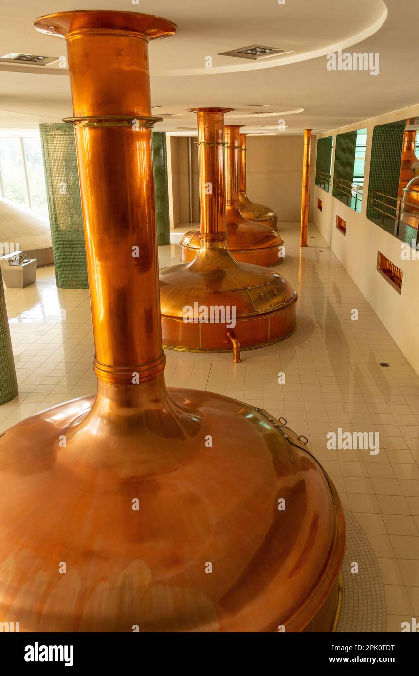 Pilsner urquell copper hi-res stock photography and images - Alamy