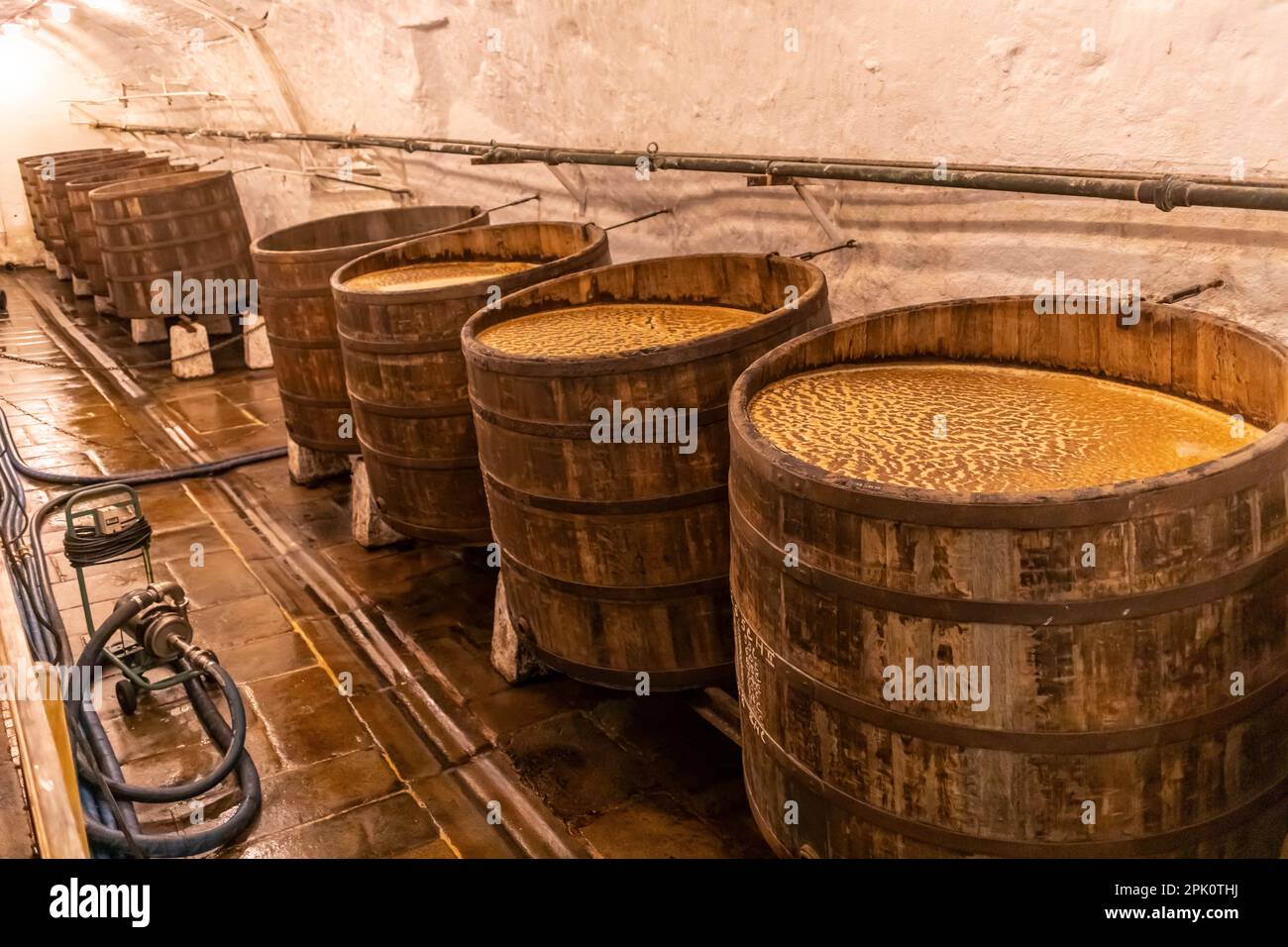 PILSEN, CZECH REPUBLIC, EUROPE - Pilsner Urquell Brewery. Historic ...