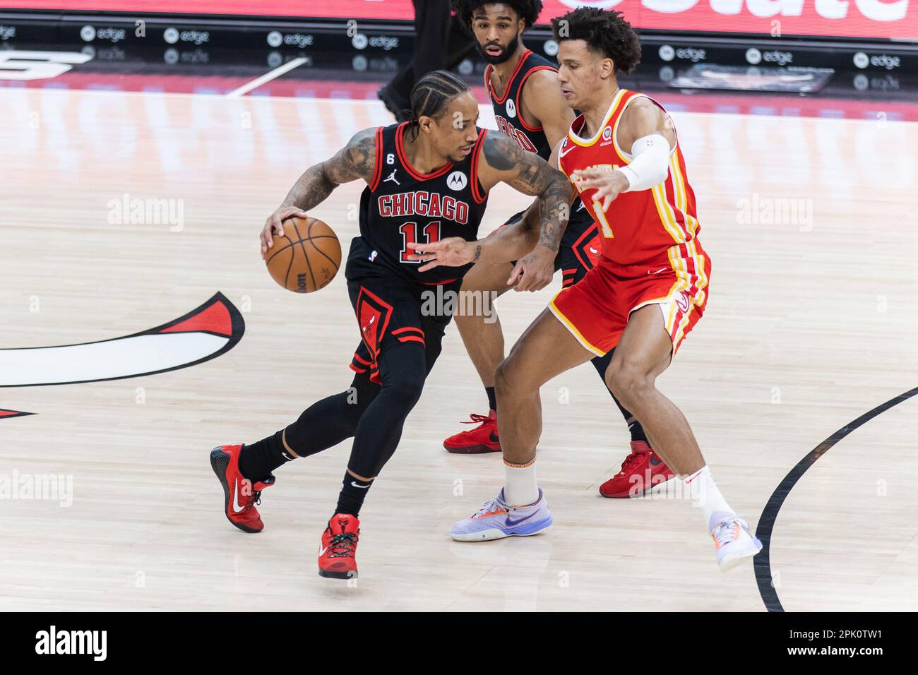 Atlanta hawks chicago bulls hi-res stock photography and images - Alamy
