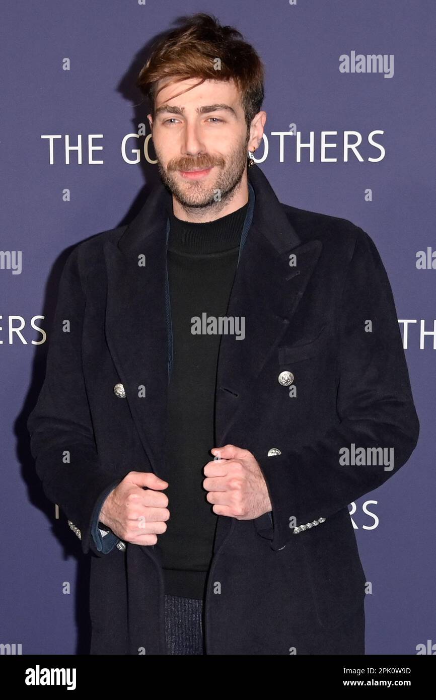 Lorenzo Licitra attends the blu carpet of the premiere of new Disney+ ...