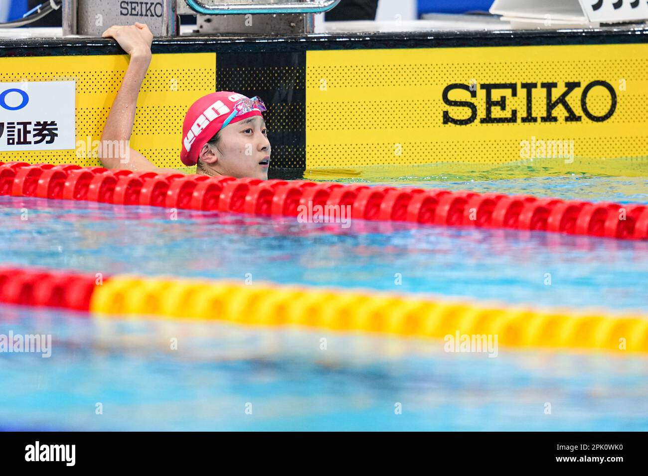 Tokyo, Japan. 4th Apr, 2023. Mio Narita Swimming : Japan Swimming ...
