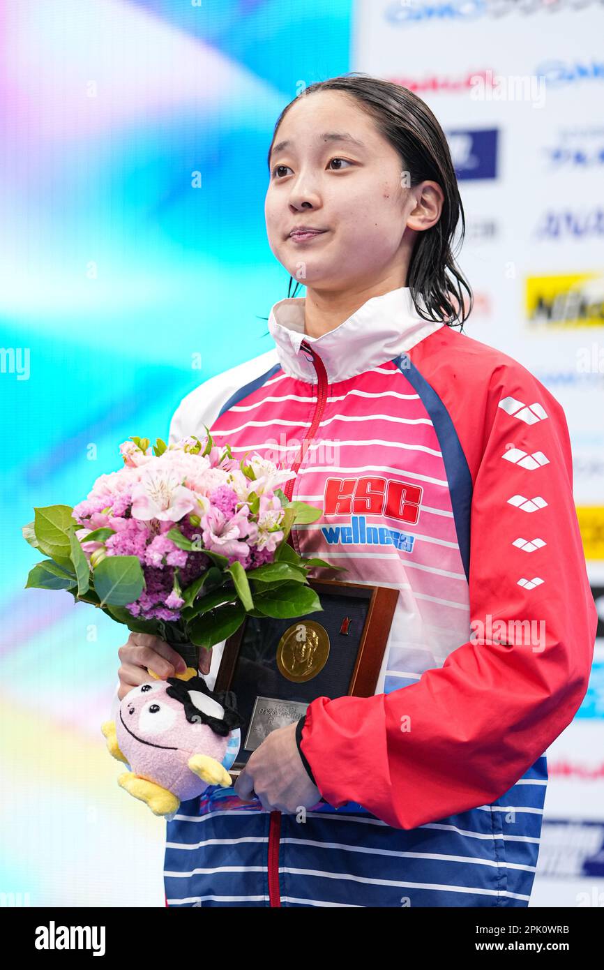 Tokyo, Japan. 4th Apr, 2023. Mio Narita Swimming : Japan Swimming ...