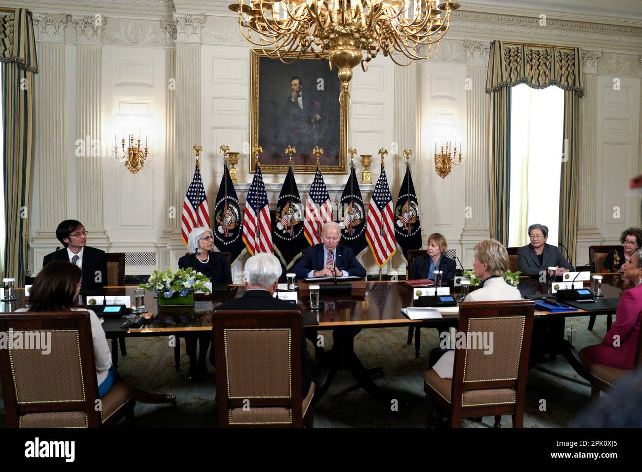 Washington, DC on April 4, 2023. United States President Joe Biden ...