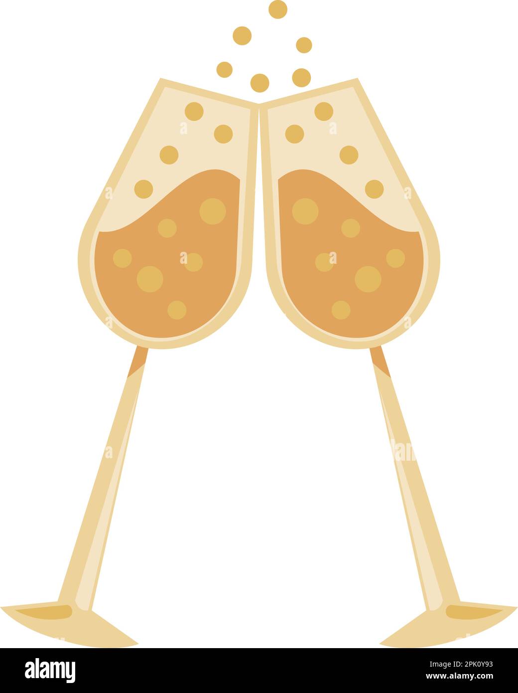 Champagne cups toasting hi-res stock photography and images - Alamy