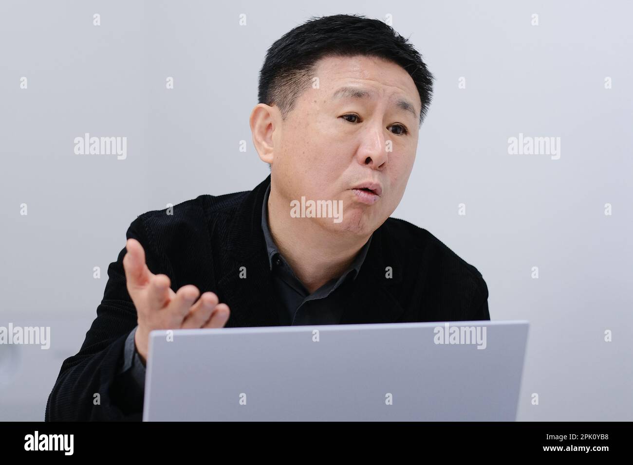 05th Apr, 2023. S. Korean director Park Ki-yong Park Ki-yong ...