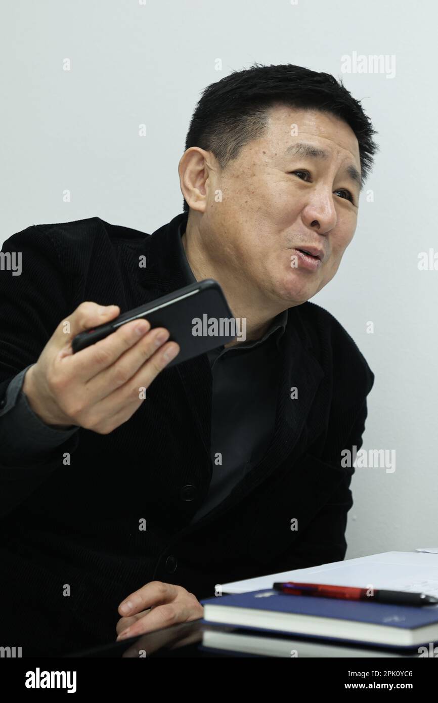 05th Apr, 2023. S. Korean director Park Ki-yong Park Ki-yong ...