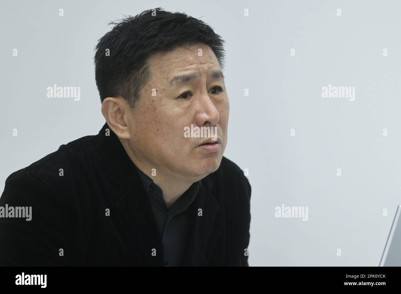 05th Apr, 2023. S. Korean director Park Ki-yong Park Ki-yong ...