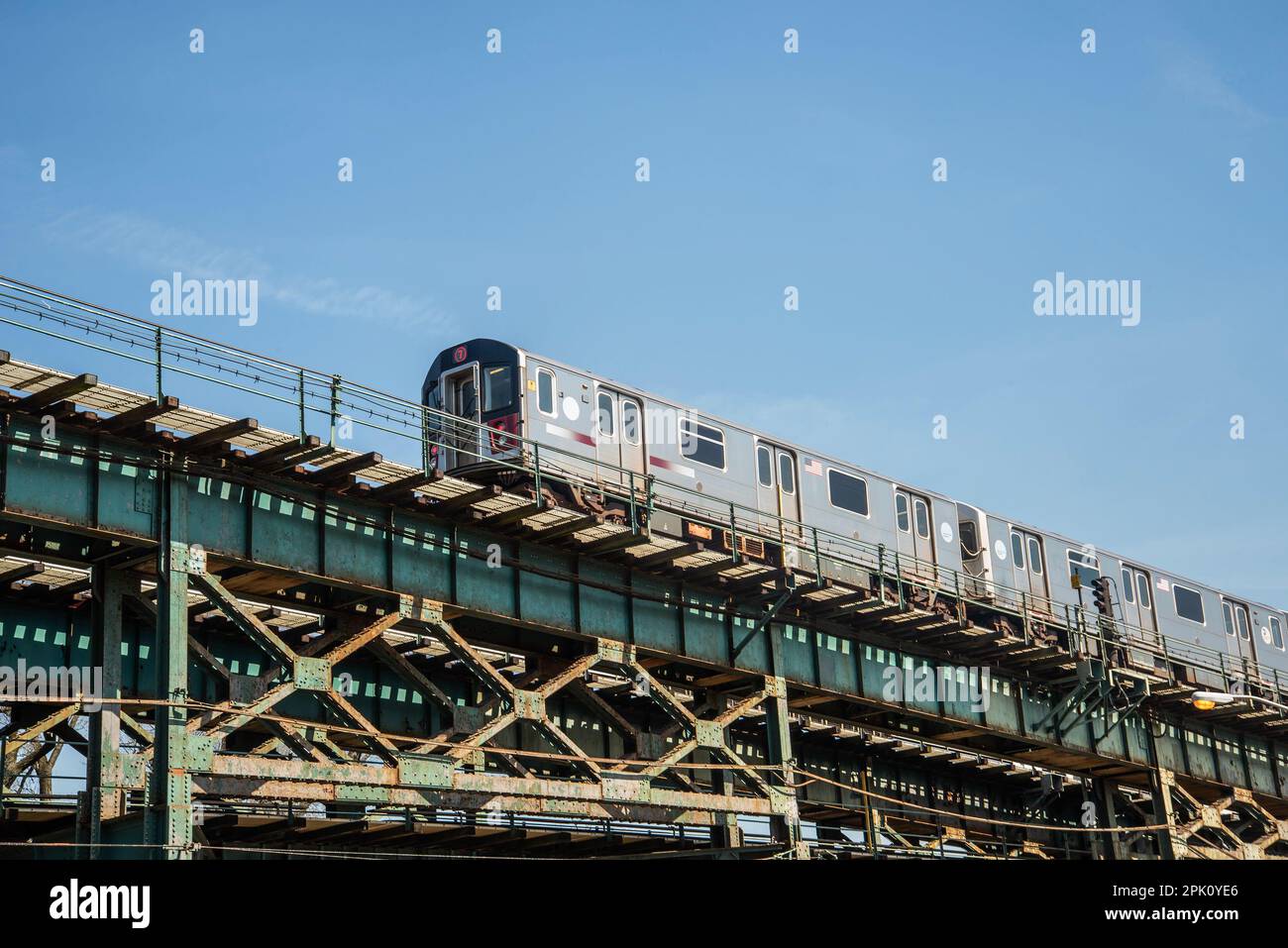 New york elevated railroad structure hi-res stock photography and ...