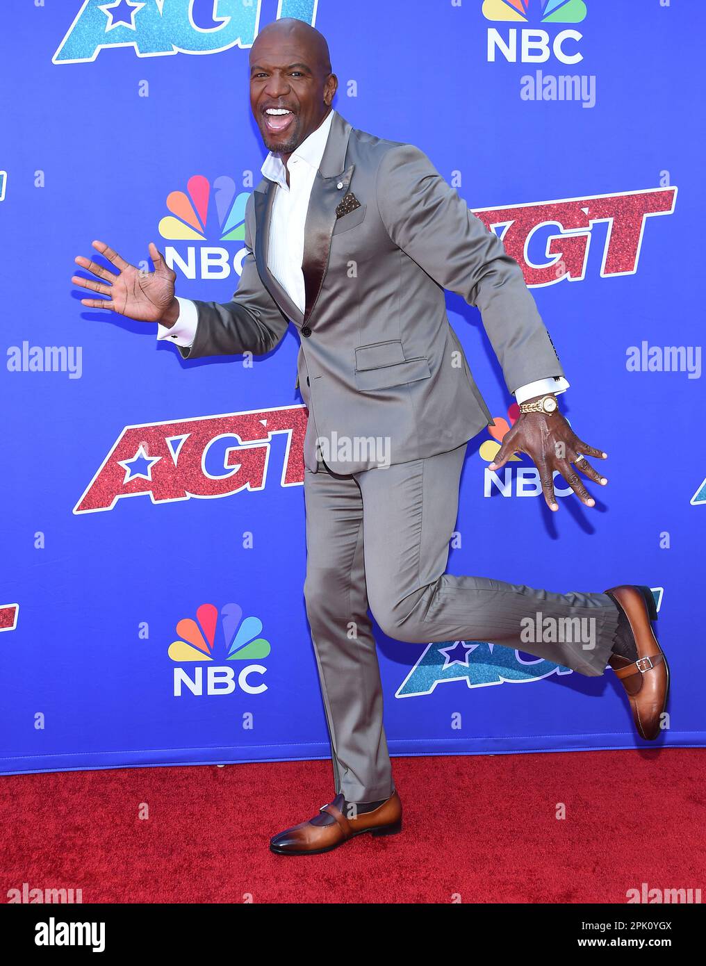 Terry Crews arriving to the ‘America’s Got Talent’ Season 18 Red Carpet at Civic Auditorium on ...