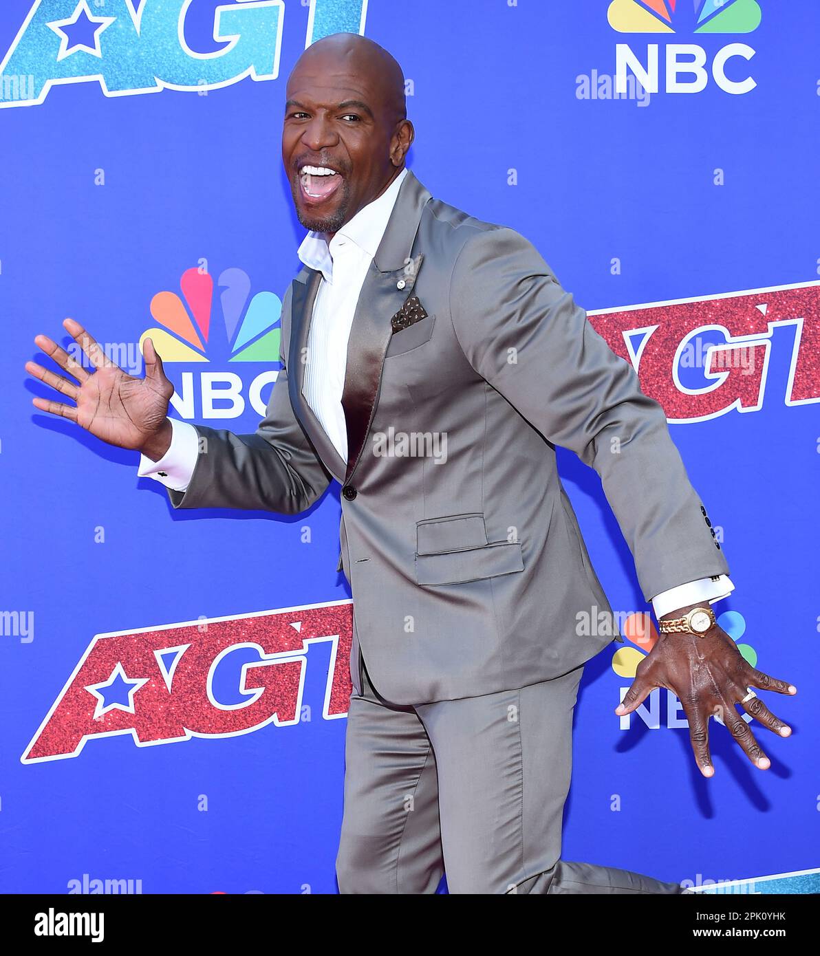 Terry Crews arriving to the ‘America’s Got Talent’ Season 18 Red Carpet at Civic Auditorium on ...