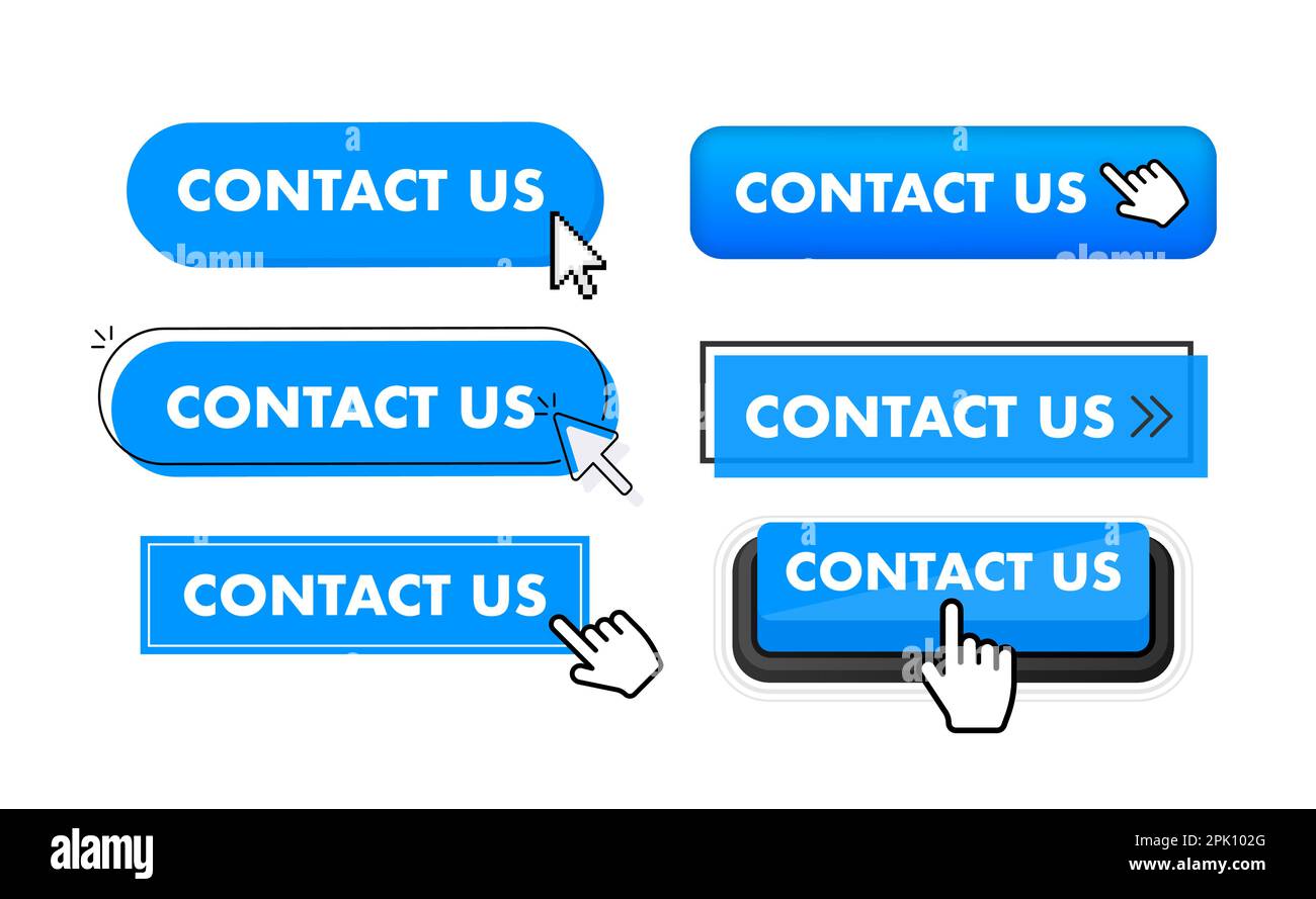 Sticker contact us support online hi-res stock photography and images ...