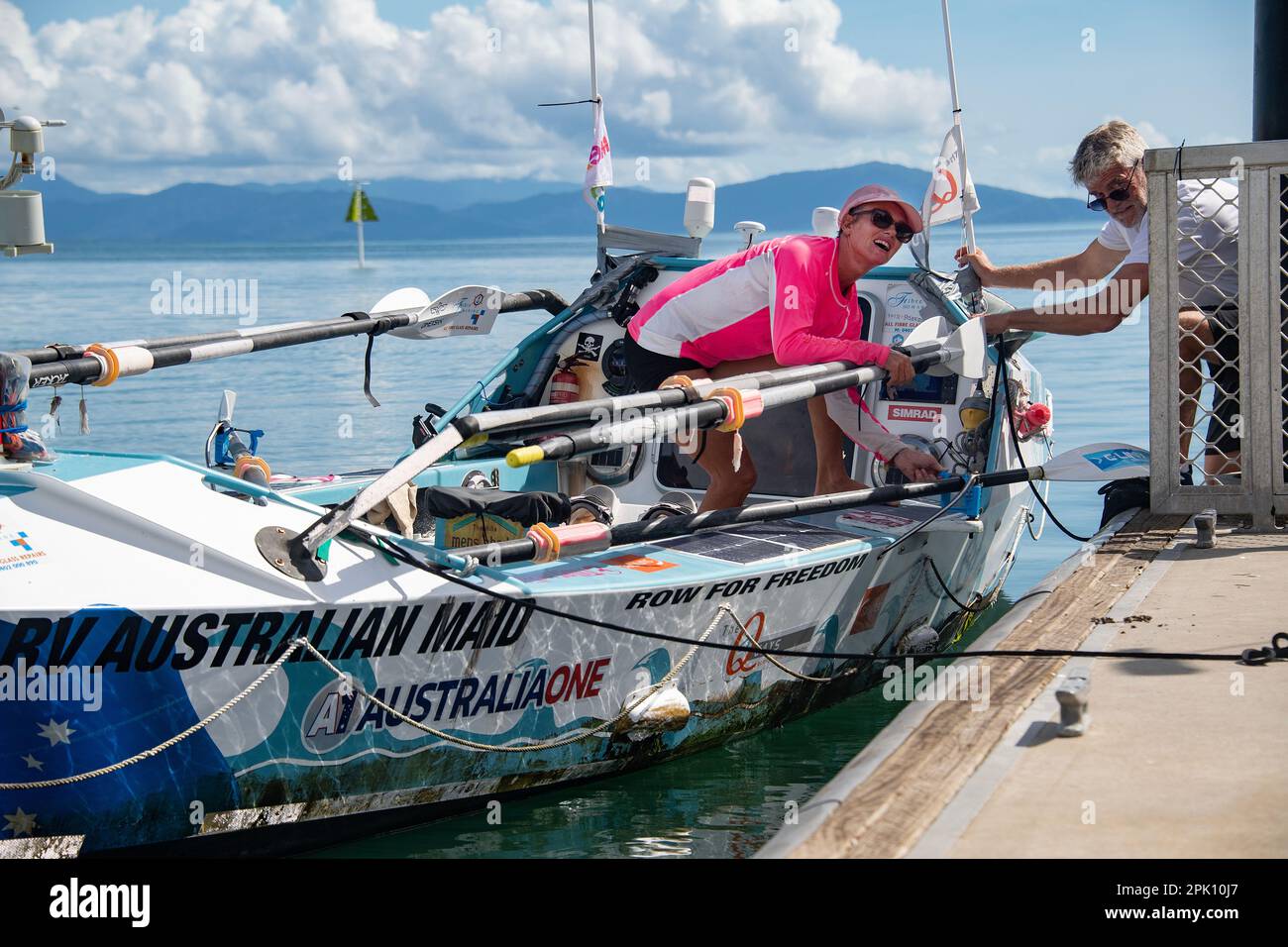 Solo rower Michelle Lee to arrives in Port Douglas, Queensland ...