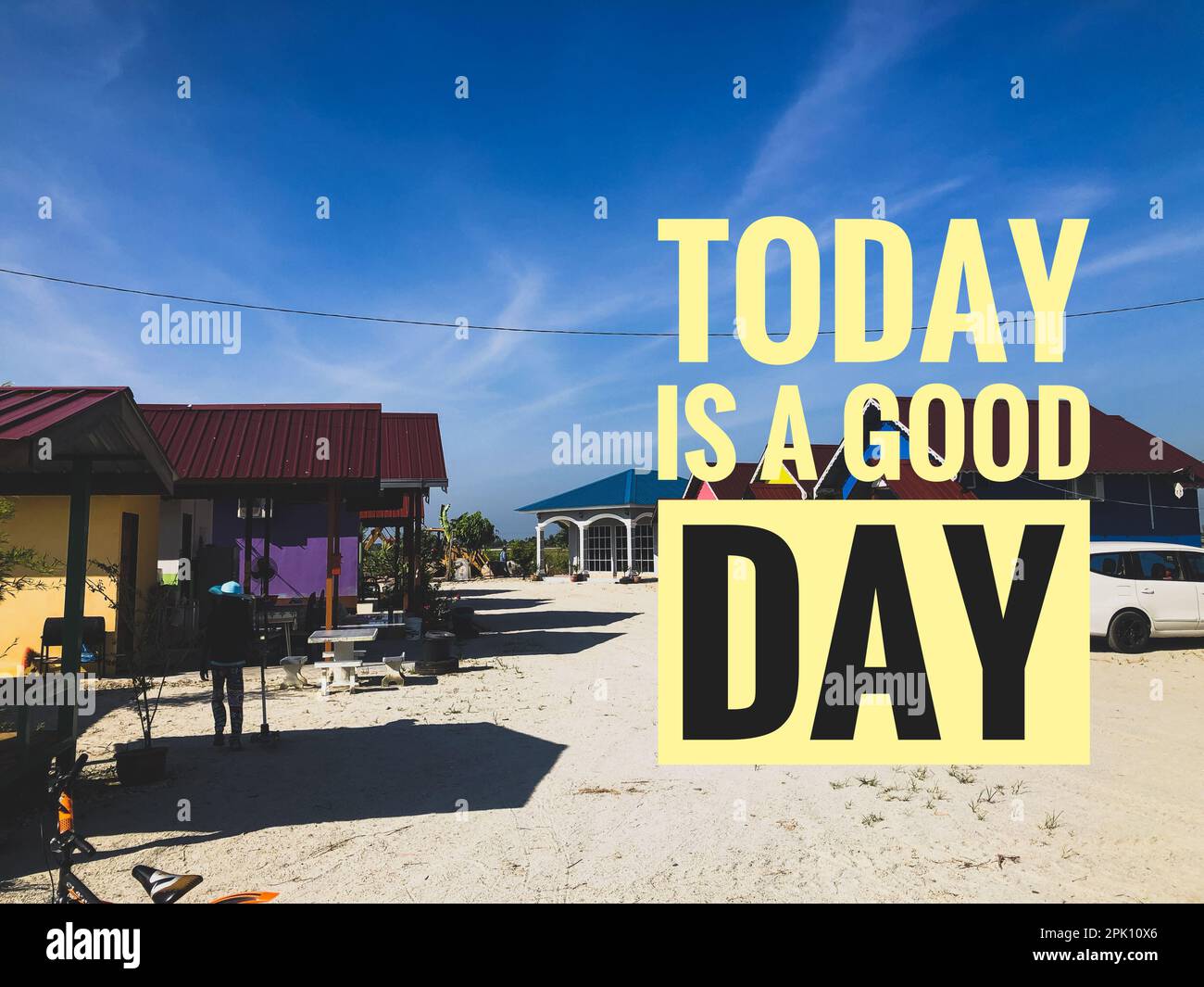 Good day quotes hi-res stock photography and images - Alamy