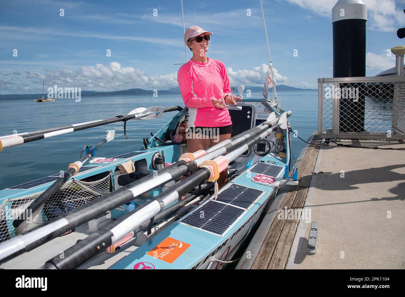 Solo rower Michelle Lee to arrives in Port Douglas, Queensland ...