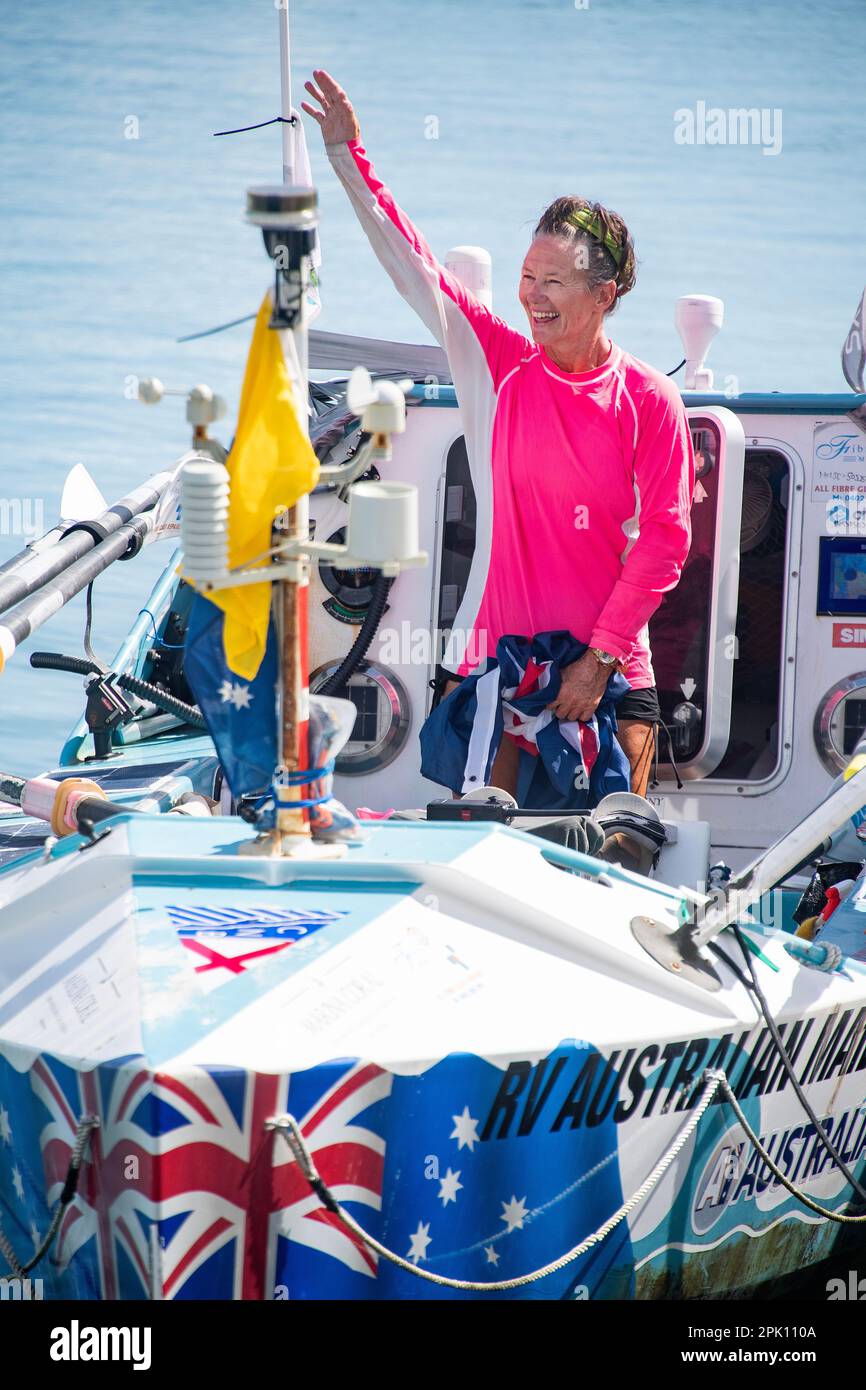 Solo rower Michelle Lee to arrives in Port Douglas, Queensland ...