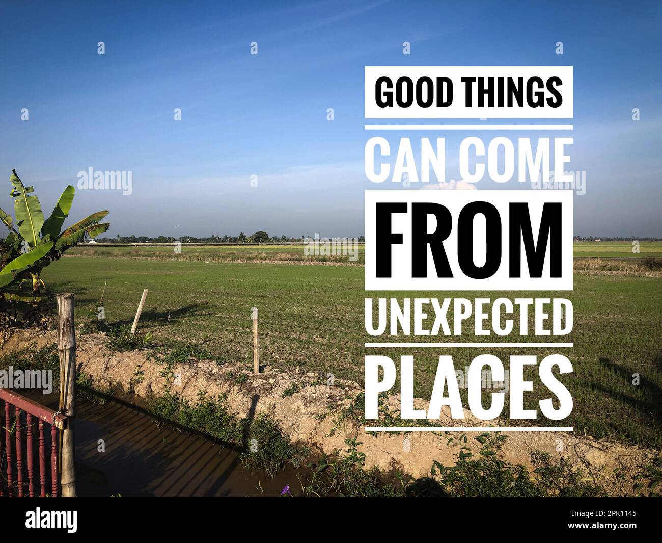 Motivational and inspirational quote written with phrase GOOD THINGS ...