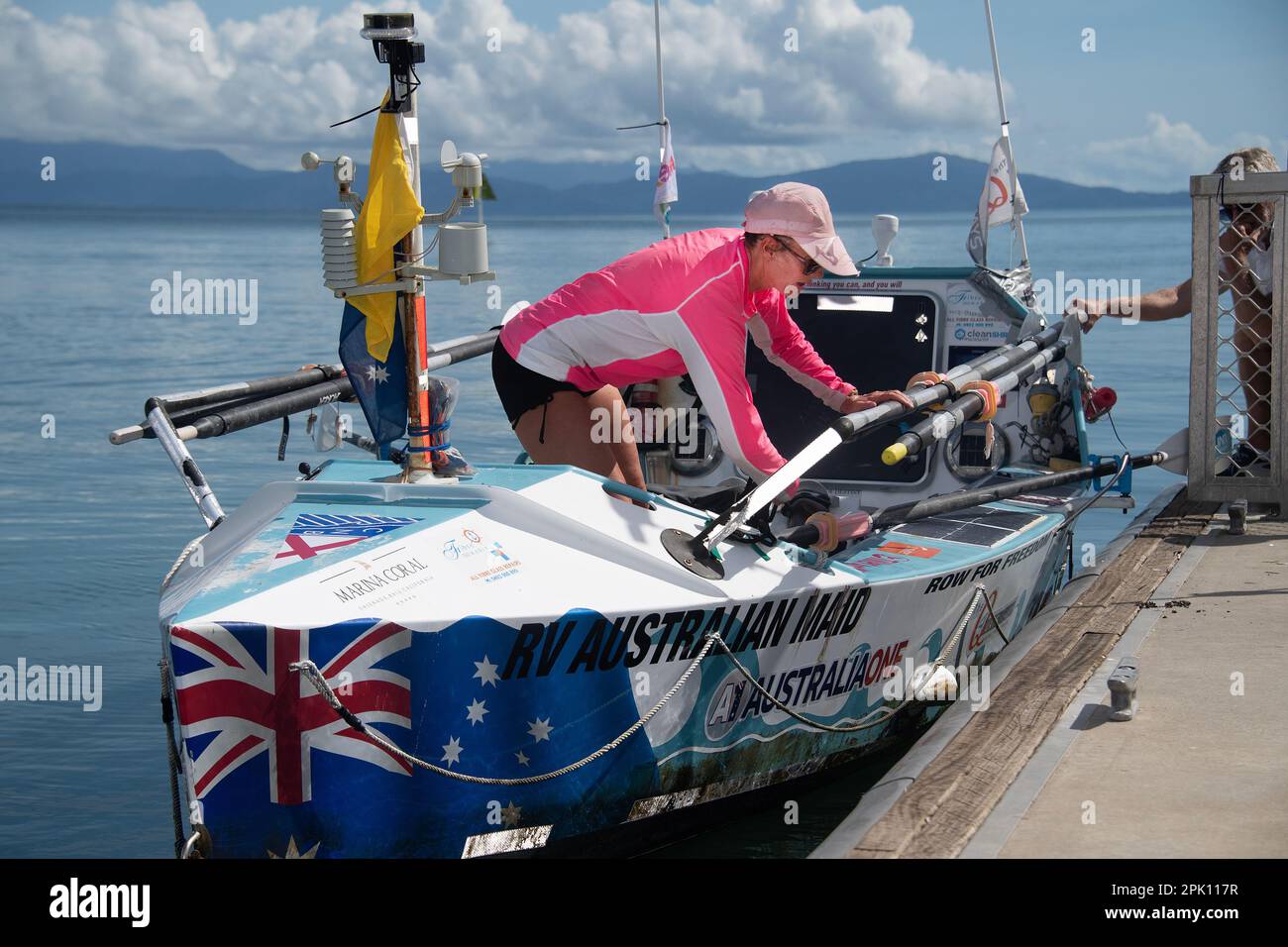 Solo rower Michelle Lee to arrives in Port Douglas, Queensland ...