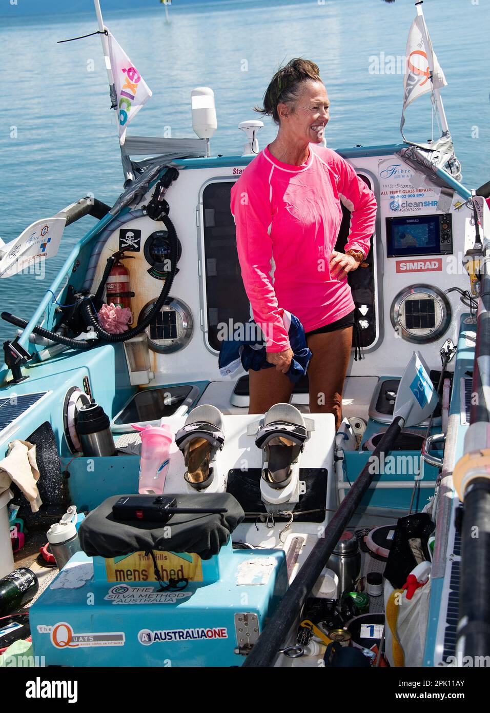 Solo rower Michelle Lee to arrives in Port Douglas, Queensland ...