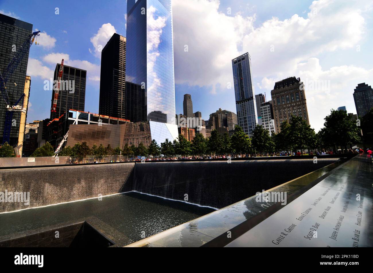 9 11 memorial pools hi-res stock photography and images - Alamy