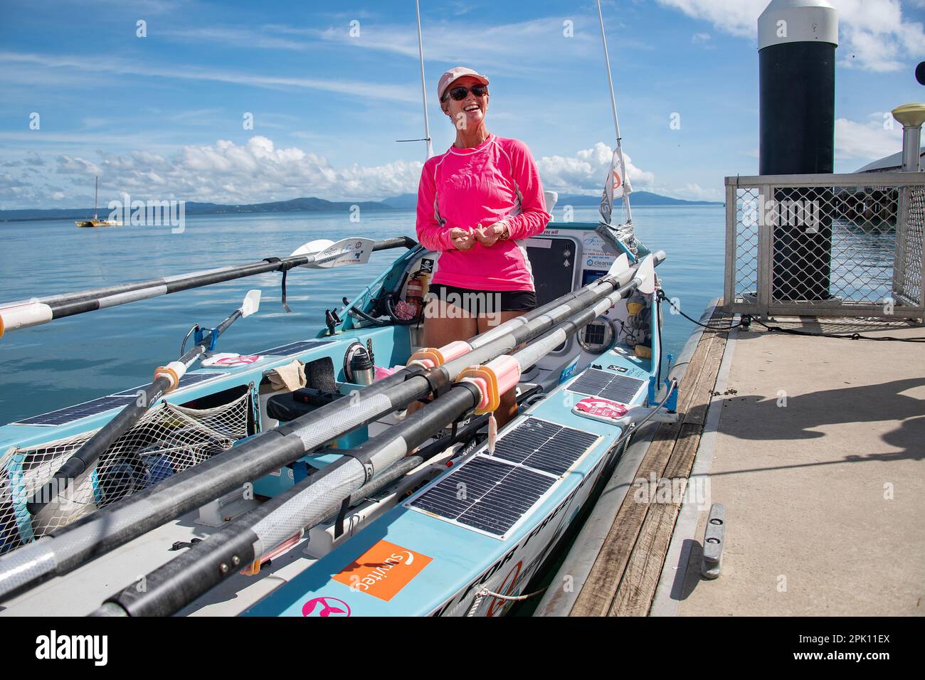 Solo rower Michelle Lee to arrives in Port Douglas, Queensland ...