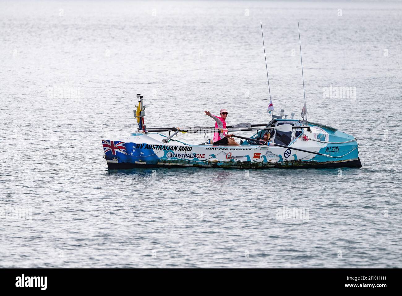 Solo rower Michelle Lee to arrives in Port Douglas, Queensland ...