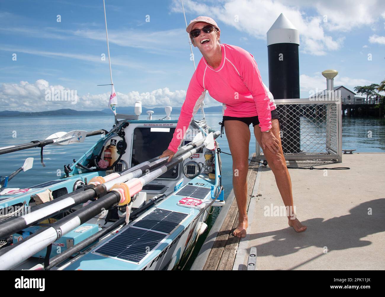 Solo rower Michelle Lee to arrives in Port Douglas, Queensland ...