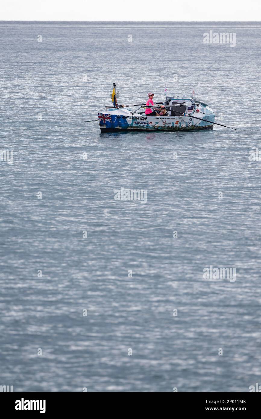 Solo rower Michelle Lee to arrives in Port Douglas, Queensland ...