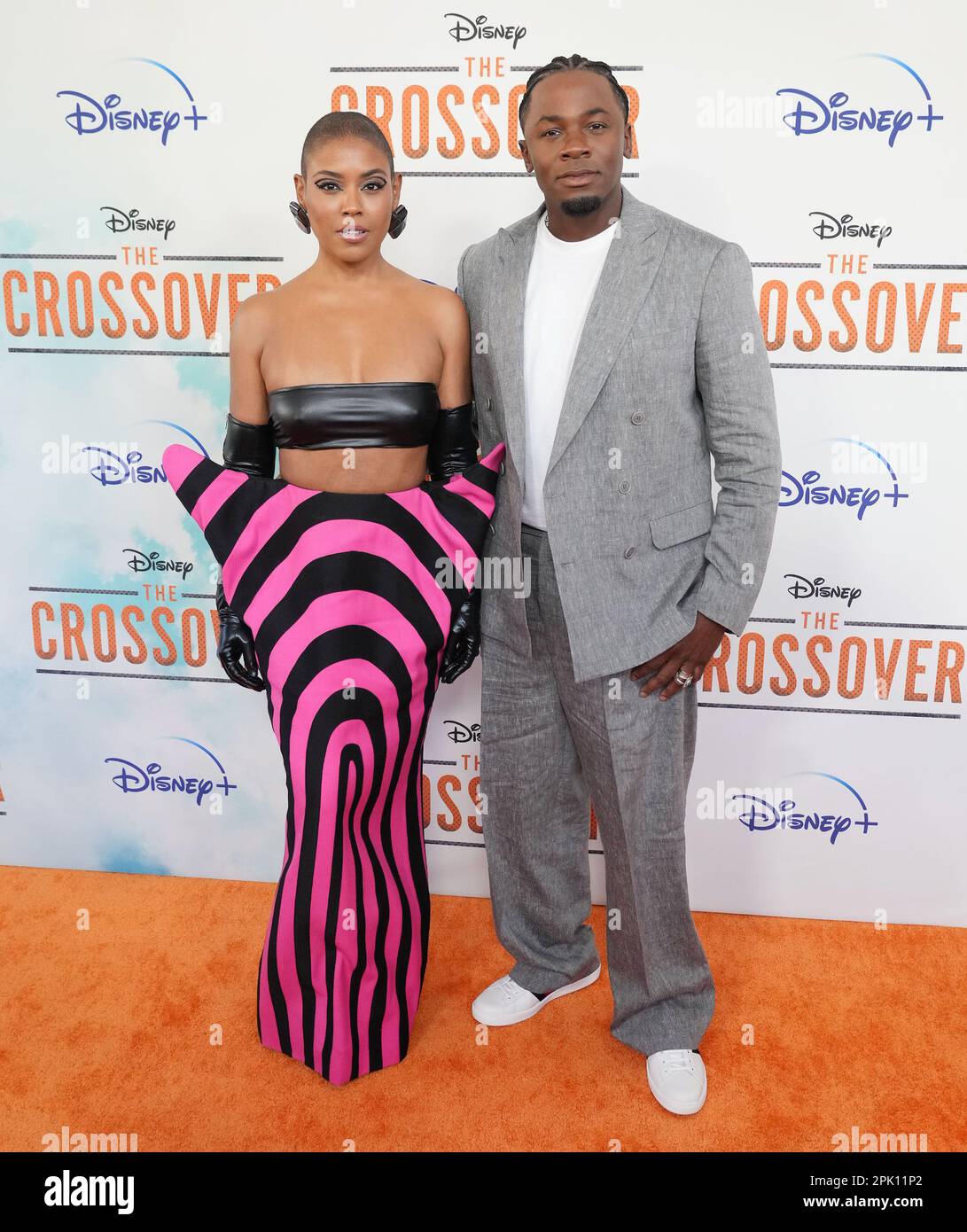 Los Angeles, USA. 04th Apr, 2023. (L-R) Sabrina Revelle and Derek Luke ...