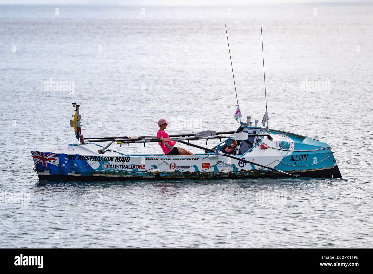 Solo rower Michelle Lee to arrives in Port Douglas, Queensland ...