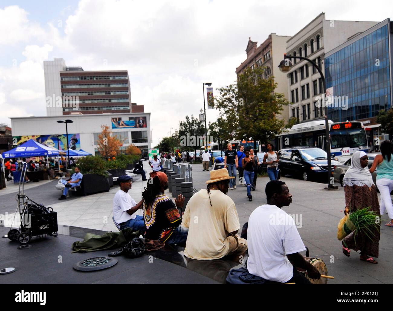 Monument to adam clayton powell hi-res stock photography and images - Alamy