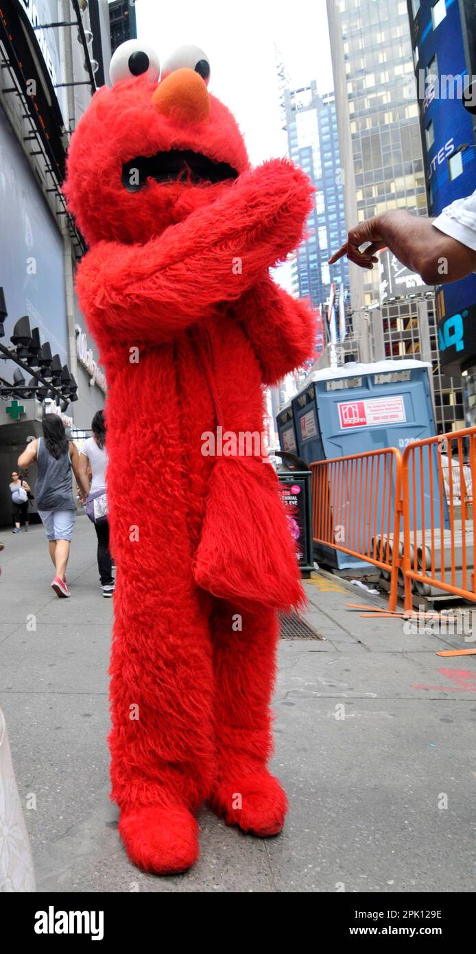 Costumed characters at Times Square, in Manhattan, New York City Stock ...
