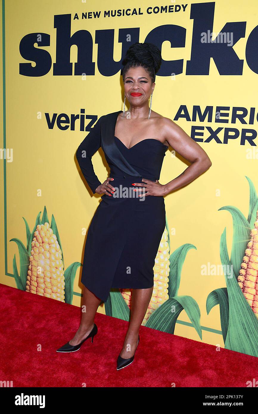 New York, New York, USA, April 4, 2023. Mia Neal attends the Broadway ...