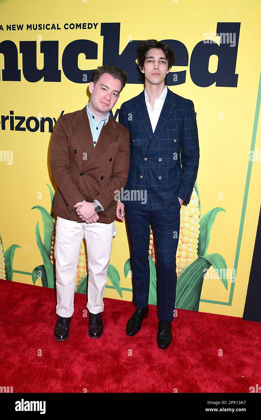 New York, New York, USA, April 4, 2023. Tony Marion and guest attends ...